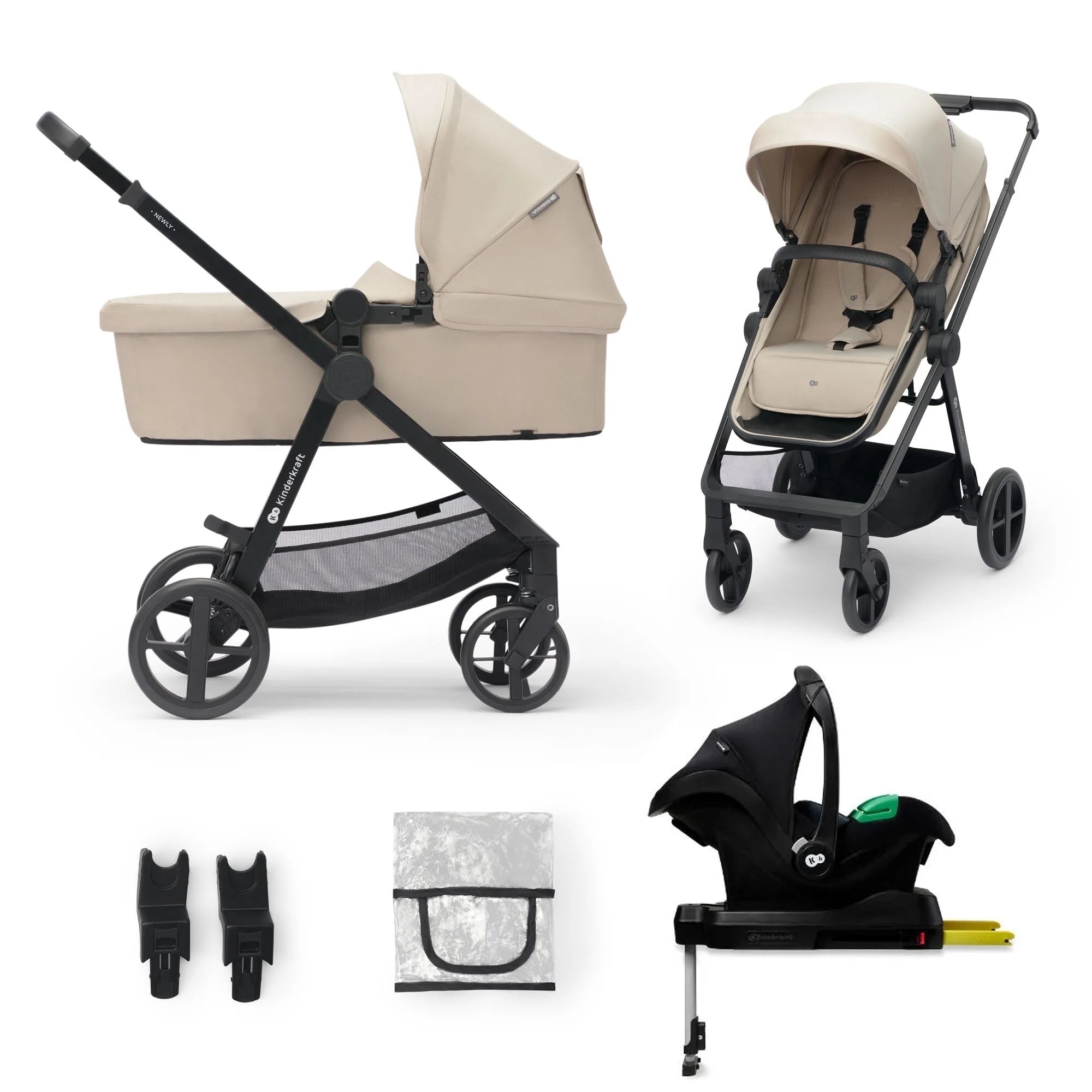 Coche Travel System Newly 3 en 1 + Base Isofix – Bee Bee